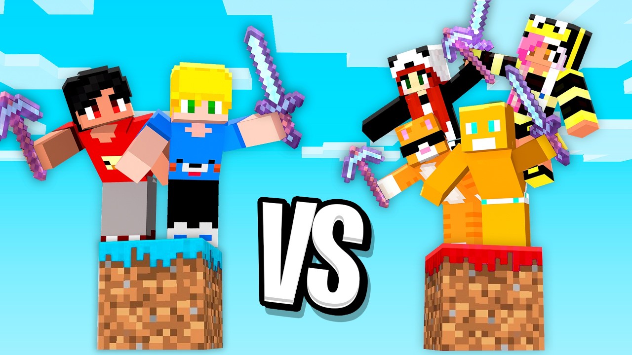 Kass e KR Contra Seus Amigos no Minecraft! - YouTube