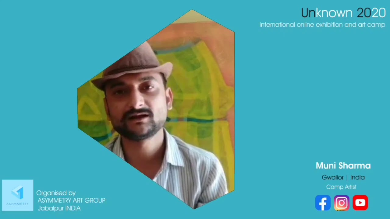 Muni Sharma - young artist from Gwalior, madhyapradesh, India - YouTube
