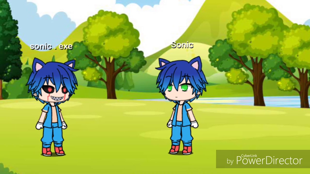 Sonic vs sonic . Exe gacha life - YouTube