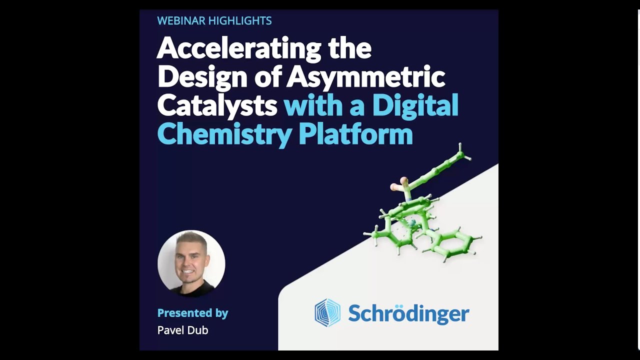 Webinar Highlights: Accelerating the design of asymmetric catalysts with digital chemistry - YouTube
