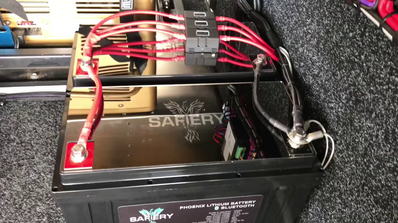 Dual Lithium Batteries installed in 4WD - YouTube