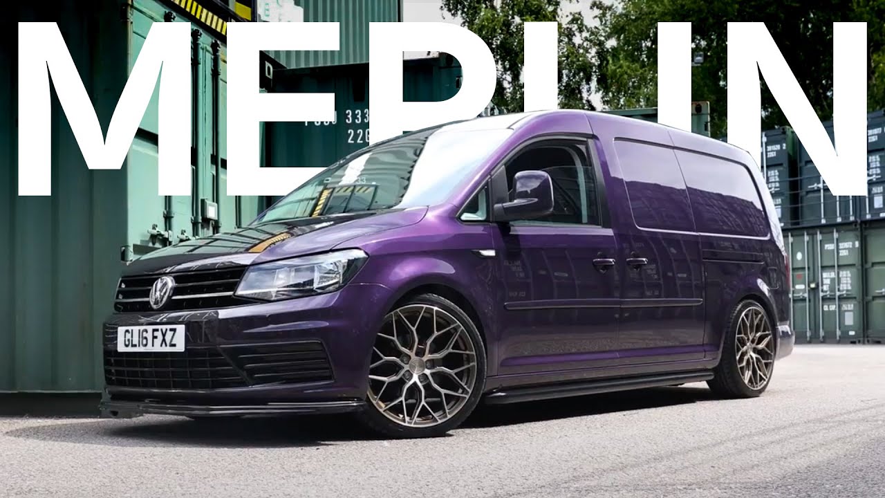 WOLFSBURG MERLIN PURPLE VW CADDY - YouTube