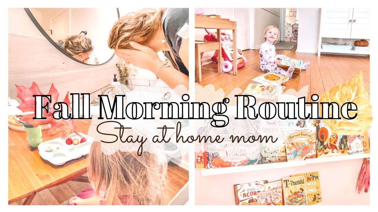 FALL MORNING ROUTINE 2022 / STAY AT HOME MOM OF 3 - YouTube