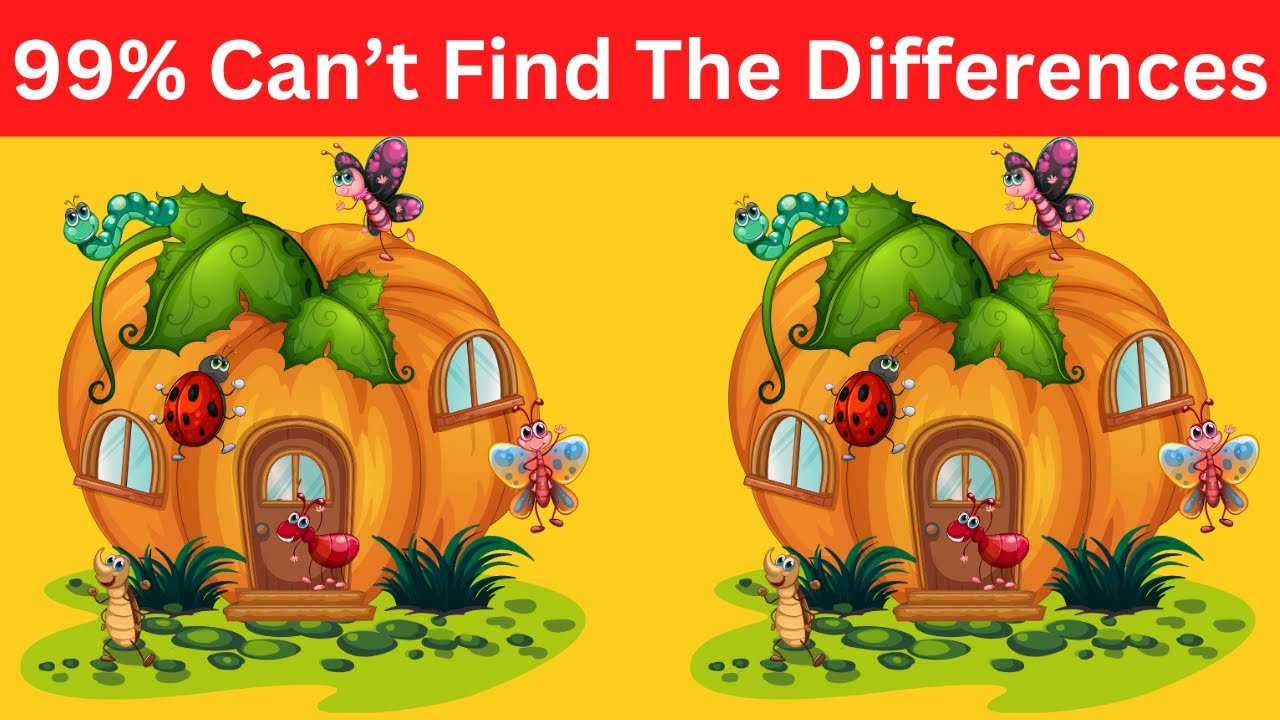 99% Can't Find The Differences || Can You Spot 3 Differences || This Is ...