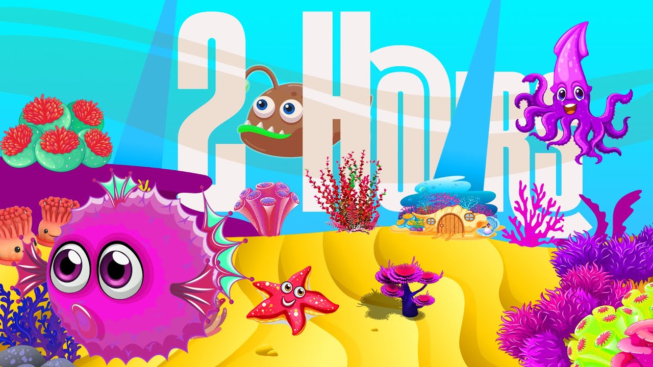 Fish aquarium video for babies. Calming undersea animation. Bedtime ...