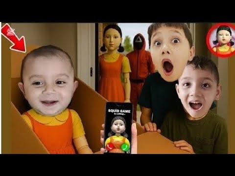 KEREM MURAT KAPIDA GİZEMLİ KUTU VAR !! SQUİD GAME KIZI BIRAKMIŞ!!