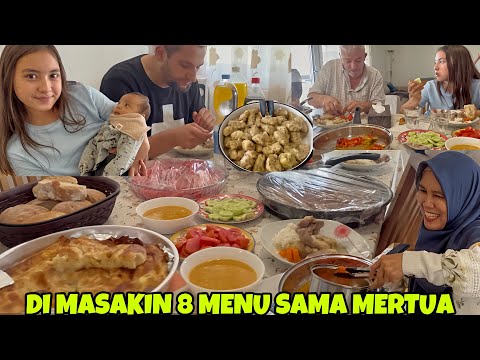 DI UNDANG MAKAN MERTUA DENGAN 8 MENU BERBEDA