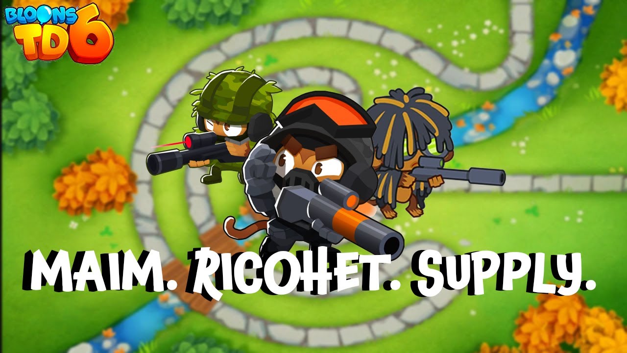 Snipers Unite to Push Back Bloons Endlessly! BTD6 Balloon Bursting ...