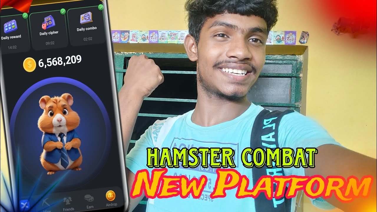 Hamster Combat New Platform Game ️ Hamster Combat Daily Combo Game 🎯🎮 ...