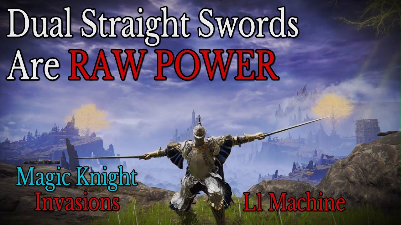 Dual Straight Swords Are RAW POWER | Intelligence Build Invasions ...