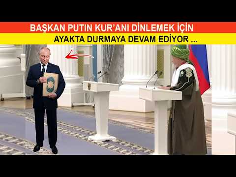 Vladimir Putin’in İslam’a ve Müslümanlara saygısını izleyin // Yerine oturmayı reddetti
