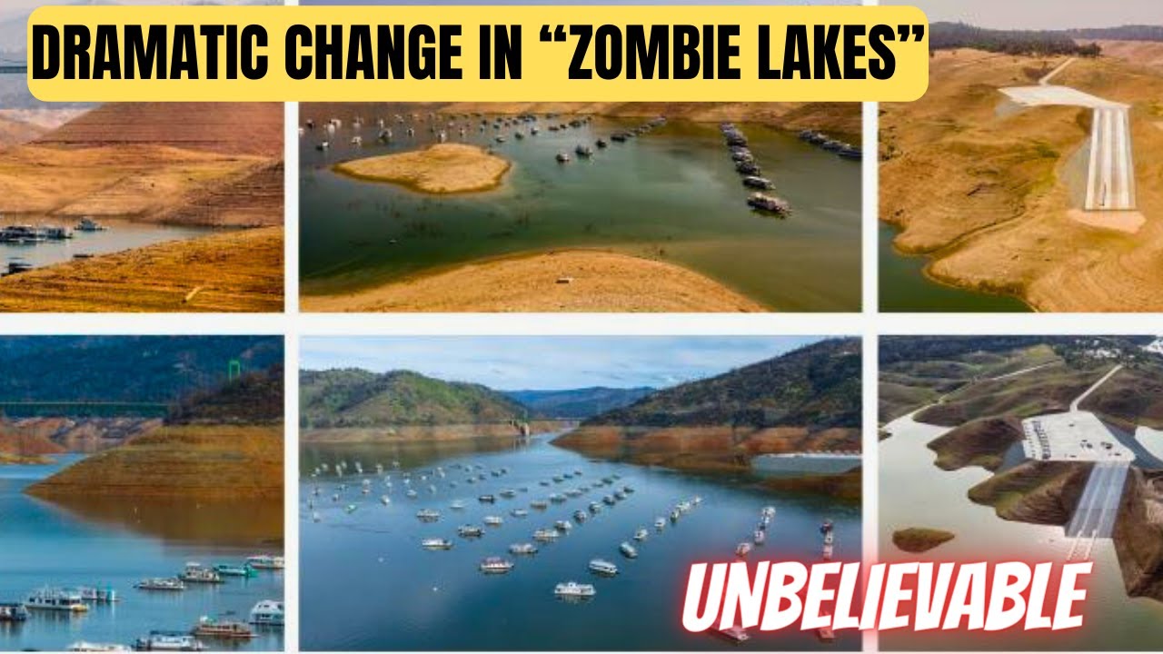 Dramatic Story in California's 'Zombie Lakes' water levels! - YouTube