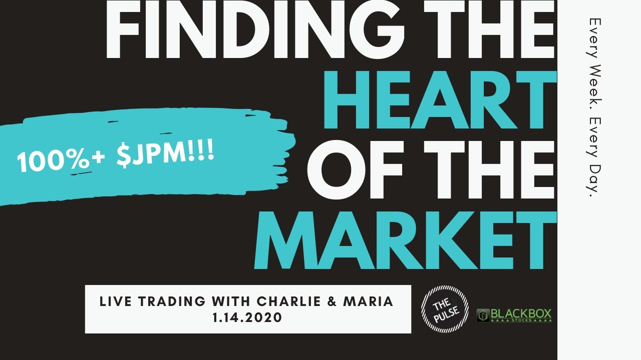 100%+ $JPM!!! + Live Trading With Charlie & Maria (1.14.2020) - YouTube