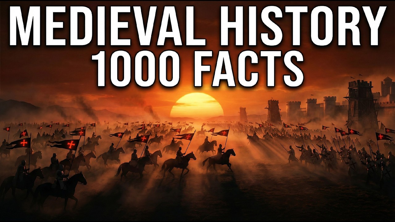 I Read 1000 Medieval History Facts for Your Sleep | Boring History ...