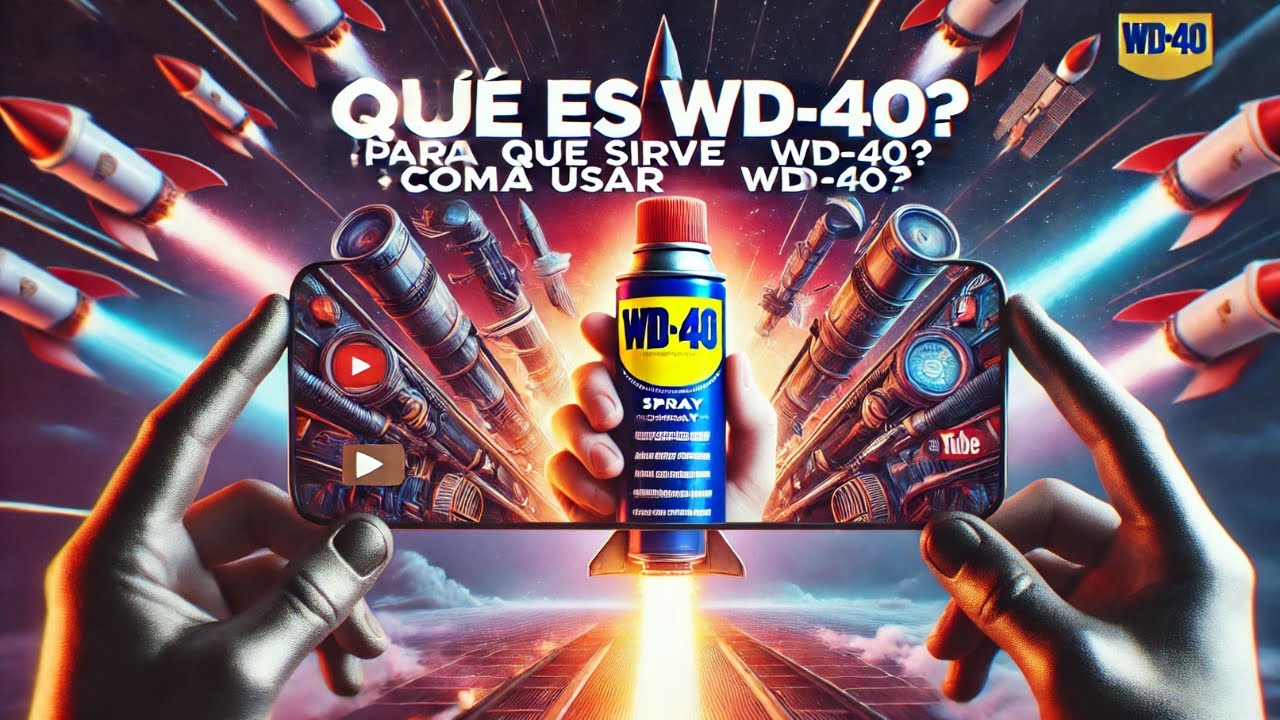 ¿Qué es WD-40? ¿Para qué sirve el WD-40? ¿Cómo se utiliza WD-40? - YouTube