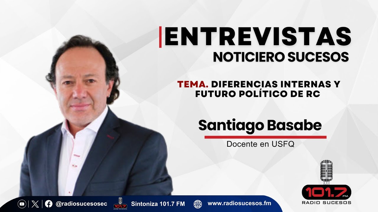 Entrevista Santiago Basabe, Docente en USFQ - YouTube