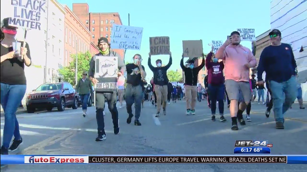 Erie community leaders speak on protests and riots - YouTube