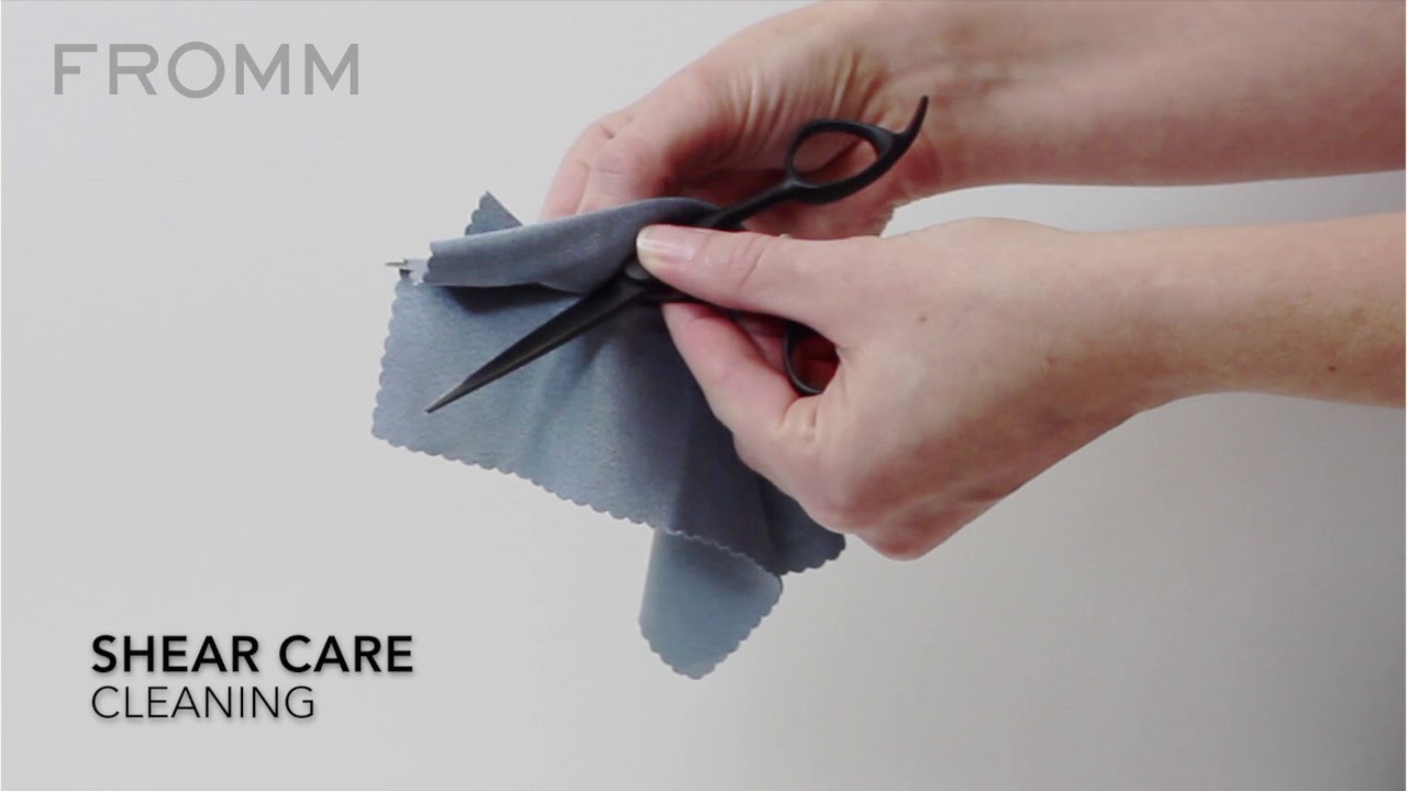 Shear Care: Cleaning | Fromm Pro - YouTube