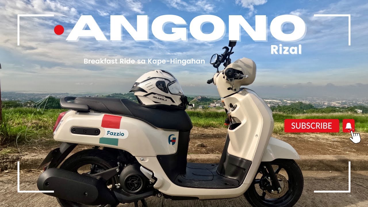 Kape-Hingahan | Angono Rizal | Breakfast Ride | Yamaha Fazzio 125 - YouTube