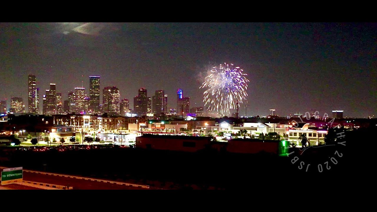 4TH OF JULY 2020 FIREWORKS SHOW DOWNTOWN HOUSTON - YouTube