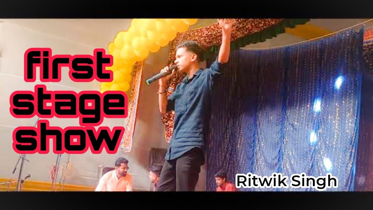 Live Performance By Ritwik Singh | Stage Show | Domchanch - YouTube