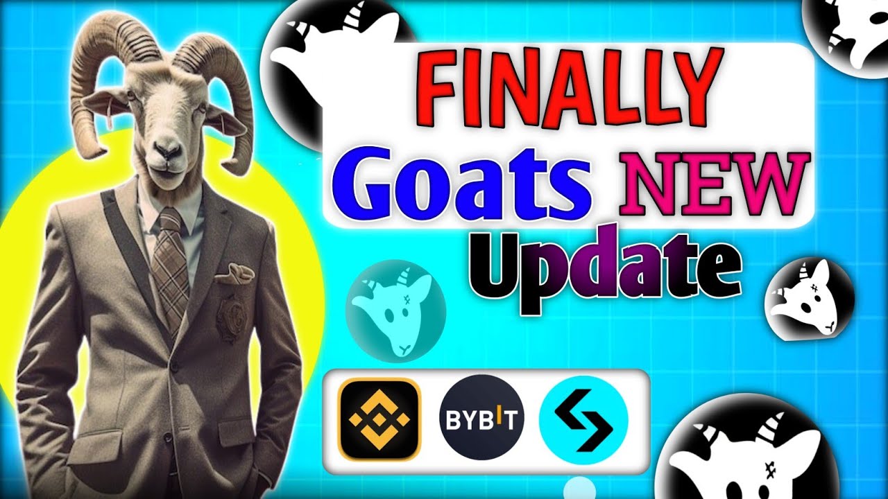 Finally Goats New Update 😲 | Goats Airdrop Update | Goats Airdrop ...