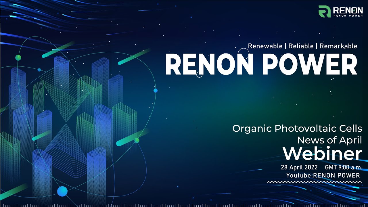 What is Organic Photovoltaic Cells? What For? | Renon Power - YouTube
