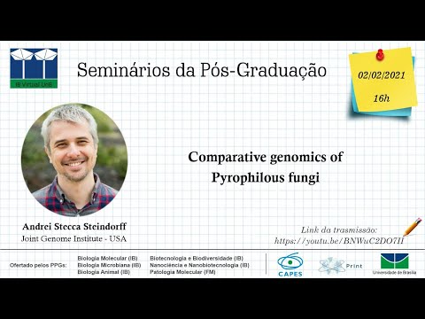 Comparative genomics of Pyrophilous fungi - YouTube