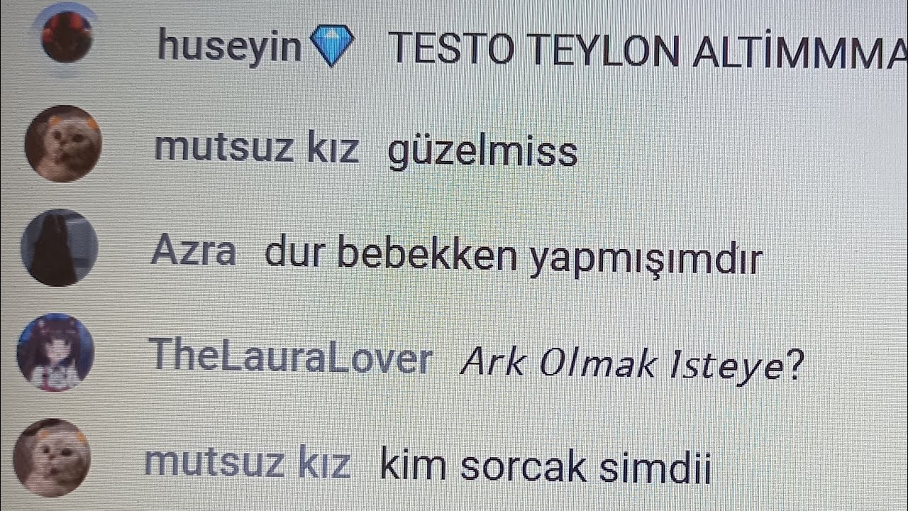 LİVE CHAT SOHBETİNE SENDE KATIL - YouTube