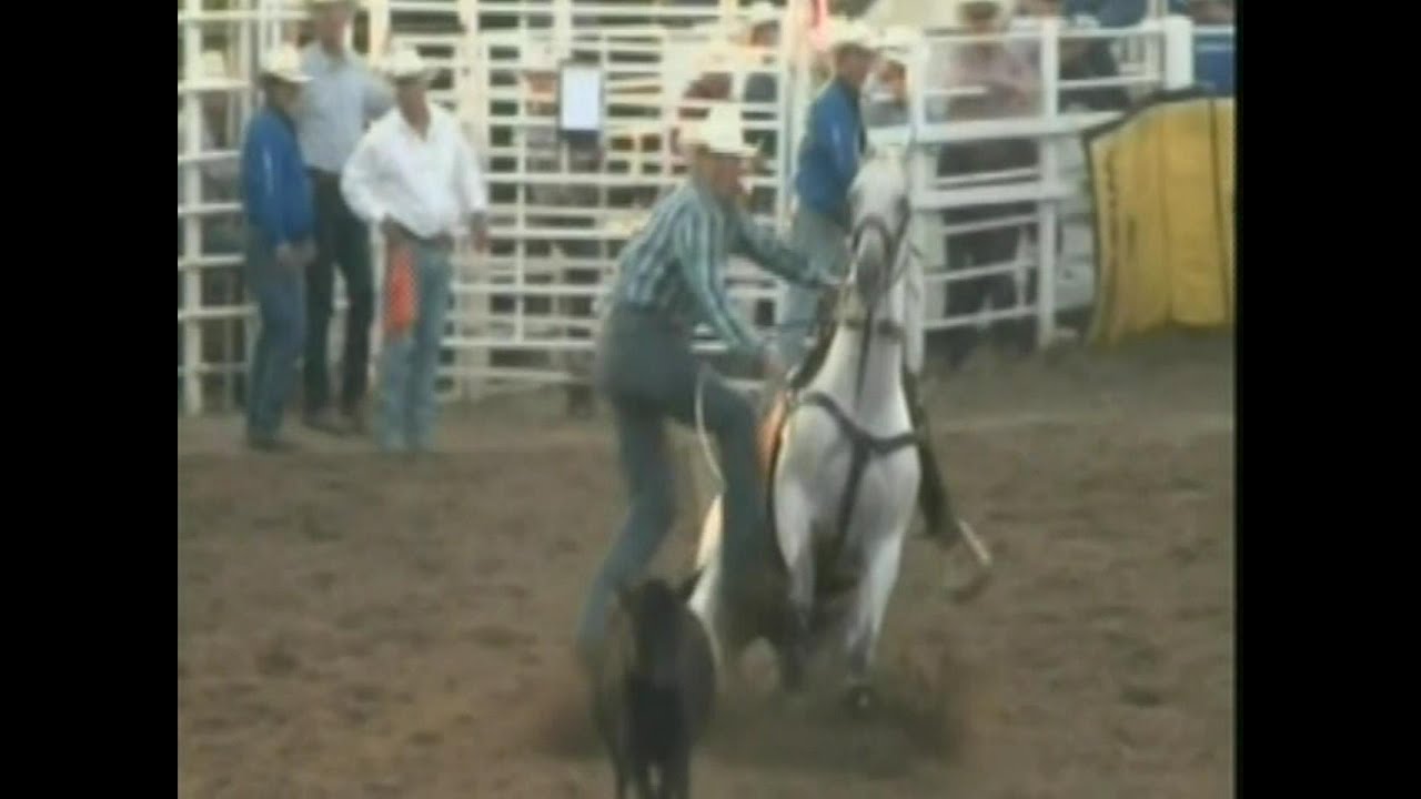 Calf Roping - Leon Rodeo - 2014 - YouTube