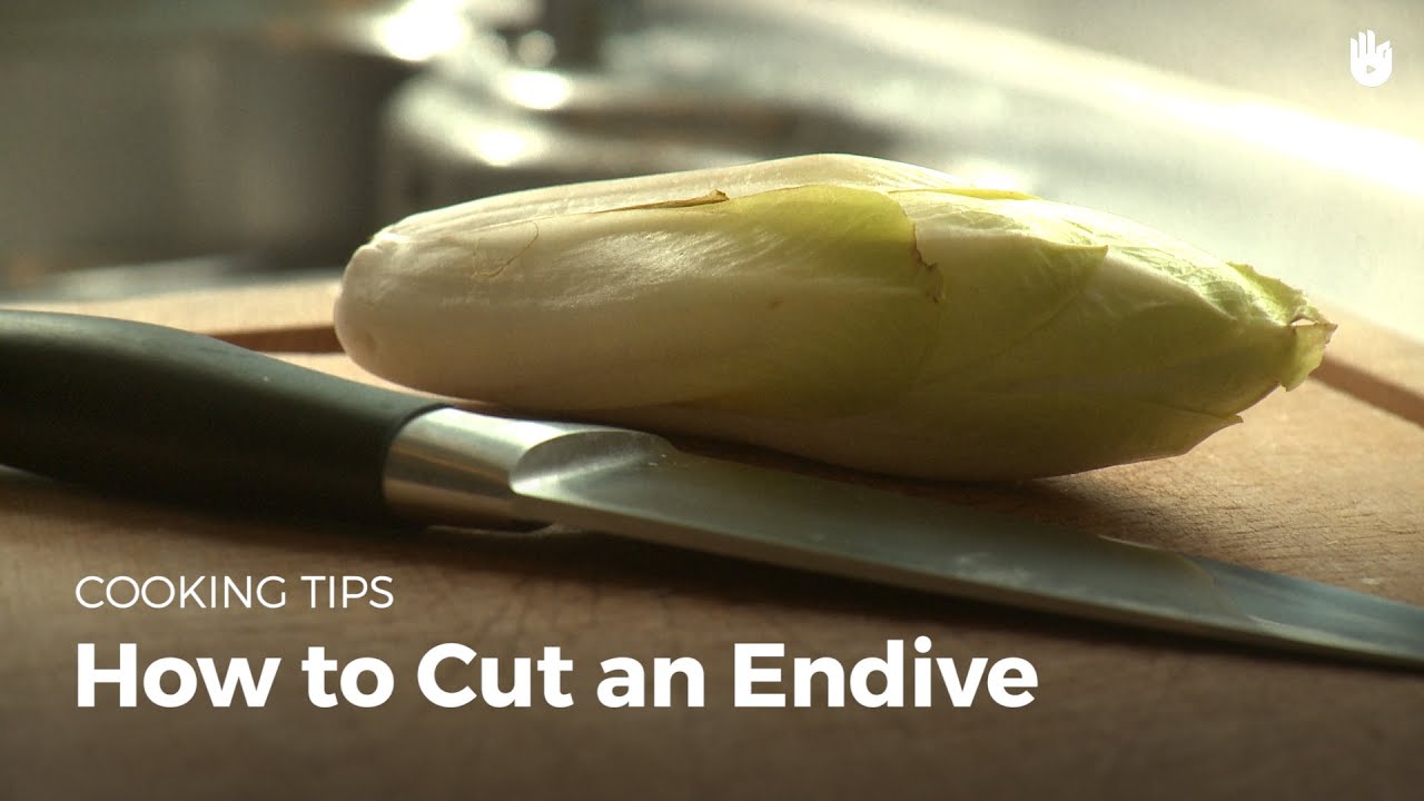 Learn how to cut an endive | Cook Vegetables - YouTube