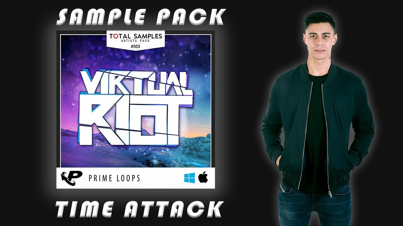 TOTAL SAMPLES VIRTUAL RIOT sample pack time attack - YouTube