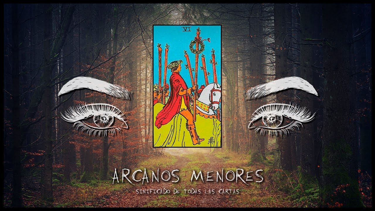 🔸 6 de Bastos Tarot 🔮 Significado y lectura carta Arcano menor | Curso ...