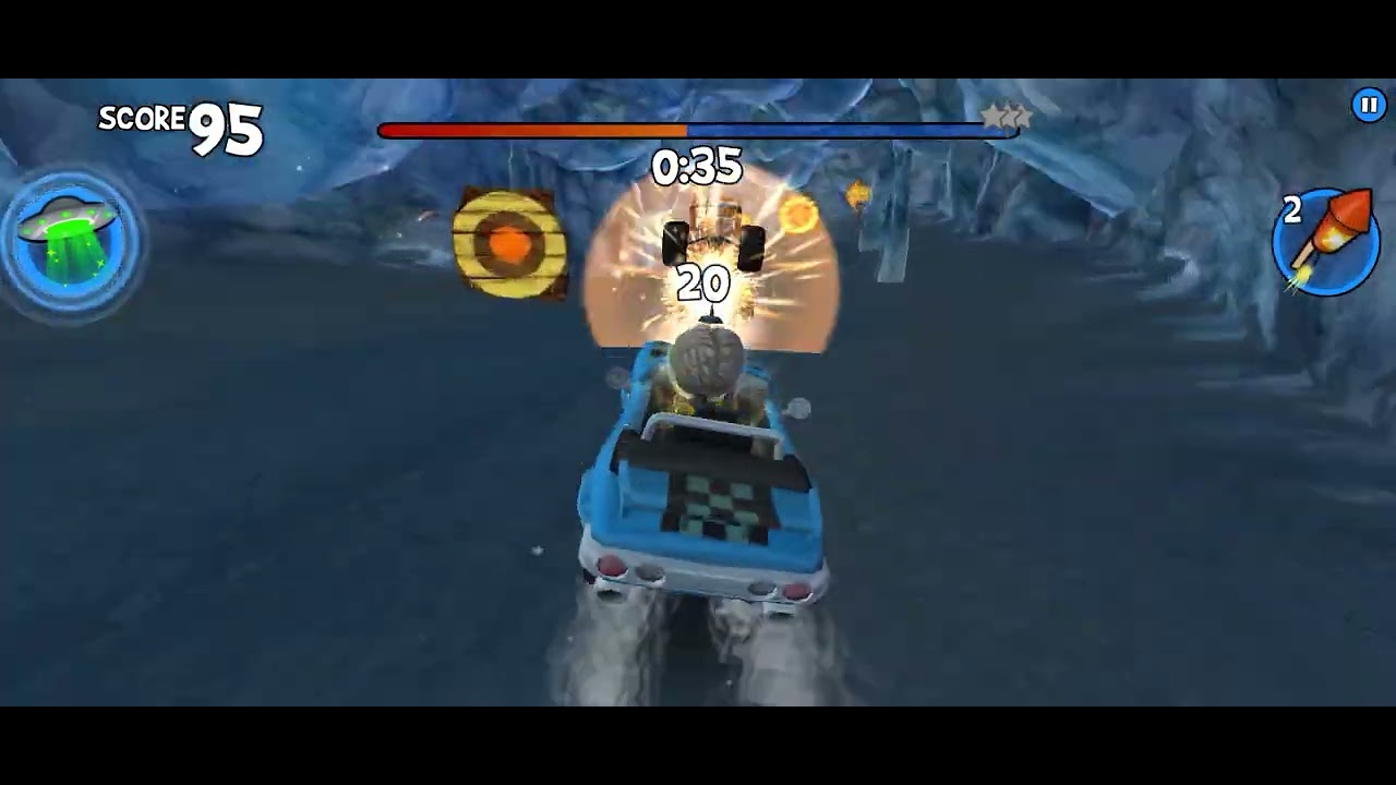 Beach buggy racing game_Blizzard Valley, Shooting on cars and Objects ...