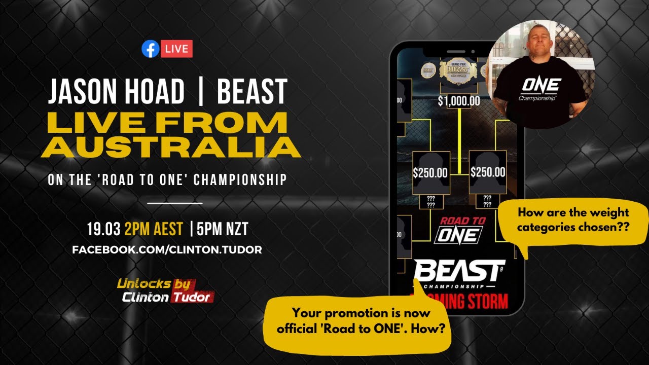 ve Interview with Jason Hoad - Beast Promotions 'Road to One'. - YouTube