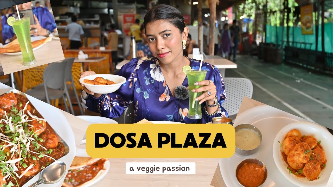WHAT IS PAVBHAJI DOSA!!?? | VASHI PART 2 | DOSA PLAZA| FOOD REVIEW ...