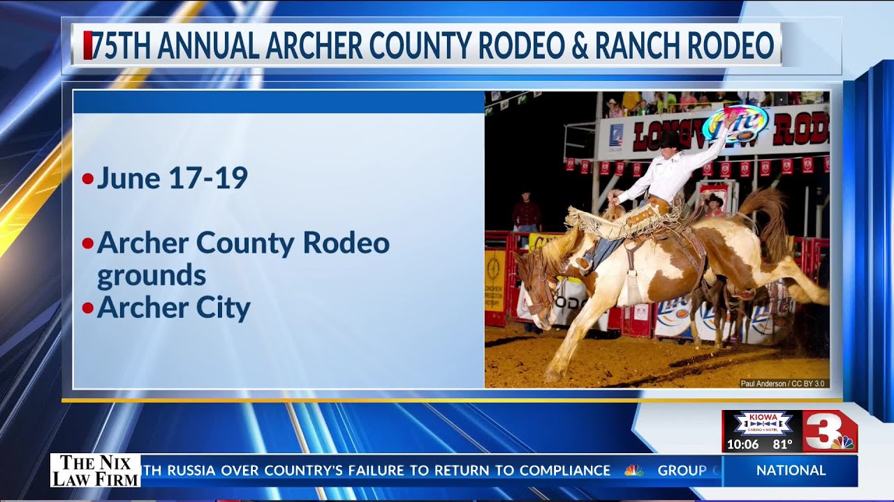 75th annual Archer County Rodeo - YouTube