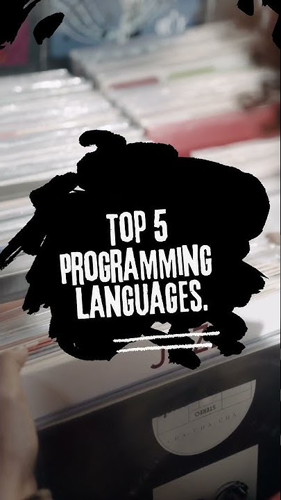 Top 5 Programming Languages In 2021 Coding Programming Top5 Itzrafiq Shorts Youtube