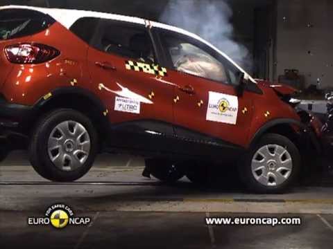 Renault Captur EuroNCAP çarpışma testinden 5 yıldız aldı