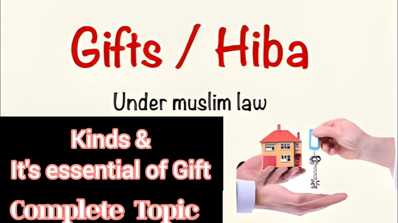 Hiba | GIFT :: Kinds& Essential | Ingredients of Gift :: under Muslim ...