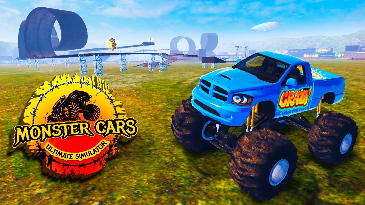 Monster Cars: Ultimate Simulator - ( 2 PLAYER STUNT GAME ) - YouTube