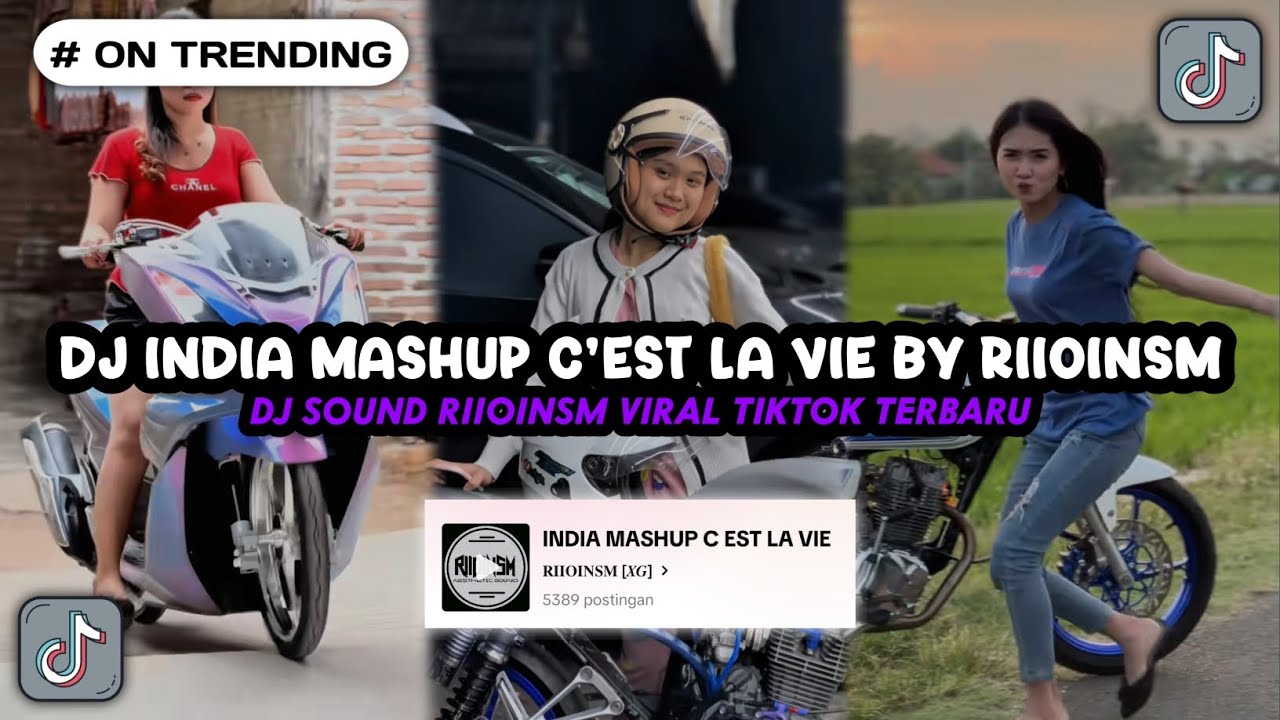 Dj India Mashup C'est La Vie By Riioinsm Fyp TikTok | Dj Sound Riioinsm Viral TikTok Terbaru ...