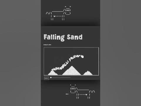 How I built a Falling Sand Simulation #coding #physicssimulation #programming #portfolioprojects ...