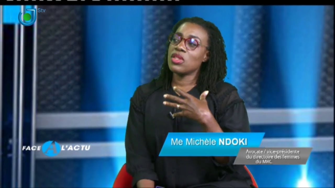 Me Michèle Ndoki est FACE À L'ACTU avec Dipita Tongo - YouTube