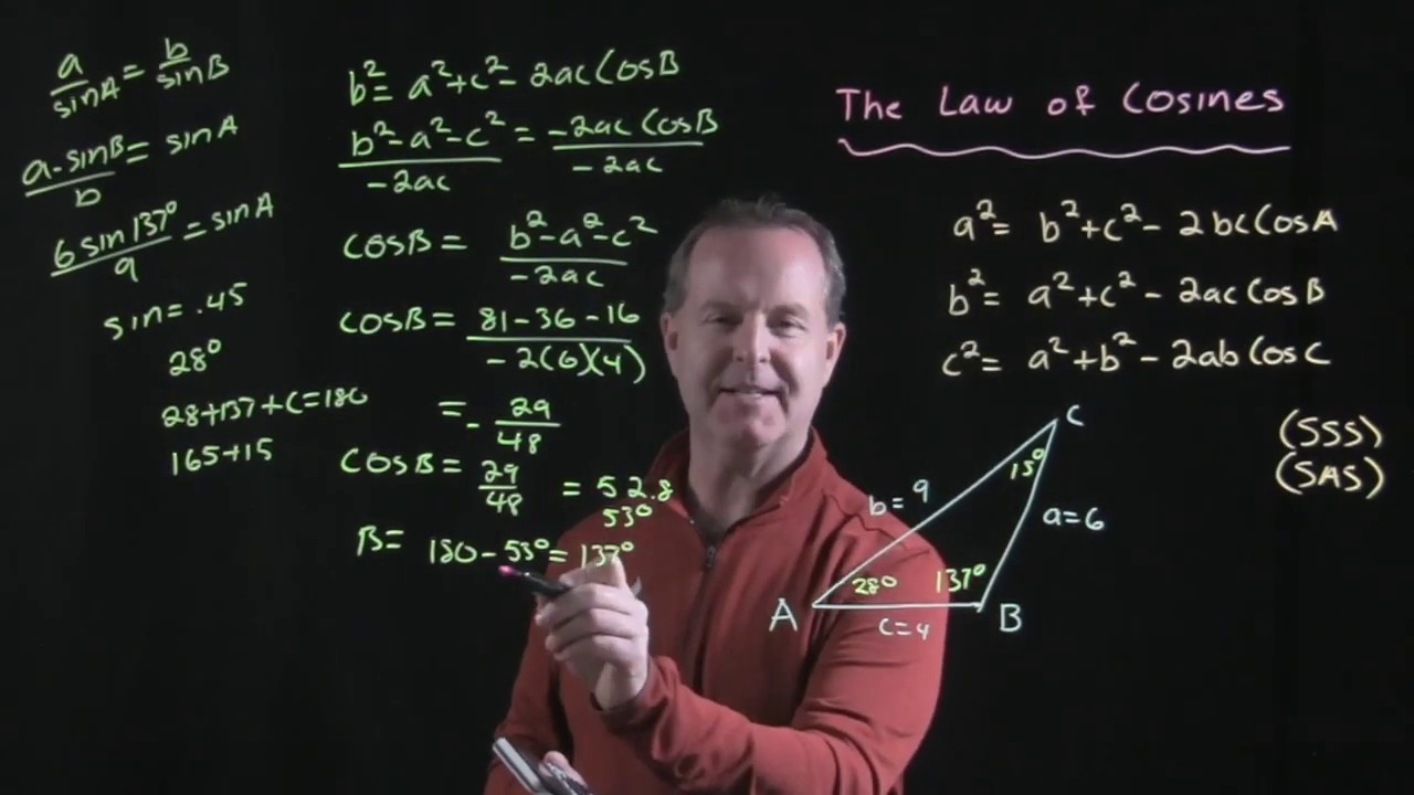 Solving Oblique Triangles Part 2 - YouTube