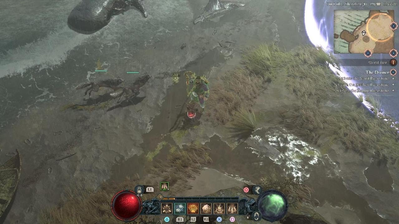 Diablo IV Earth Druid Atlas Gameplay - YouTube