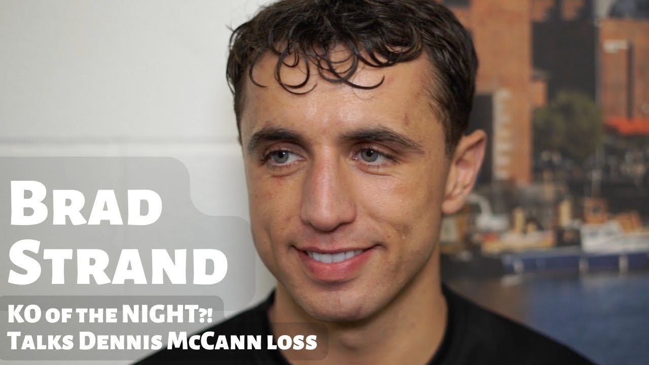 KO OF THE NIGHT?! - Brad Strand reacts to his STUNNING KO of Marvin ...