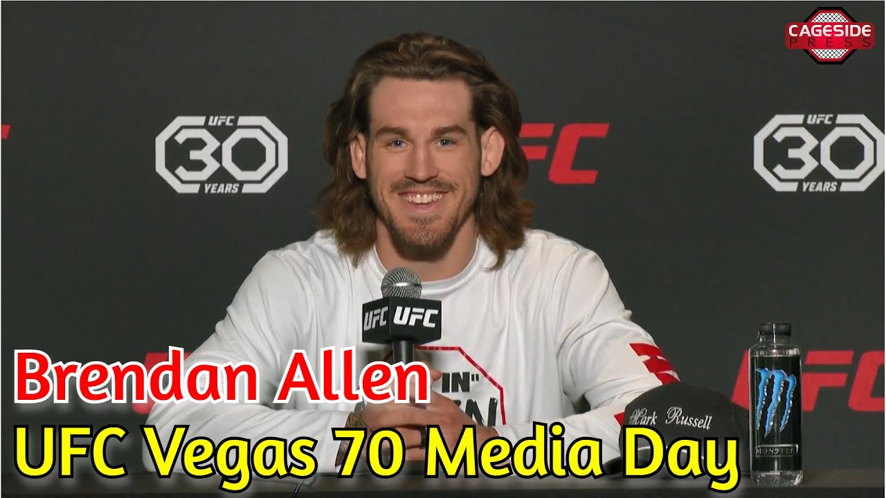 Brendan Allen feels he matches up well with BJJ of Muniz | UFC Vegas 70 ...