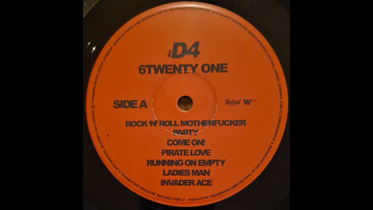 The D 4 - Heartbreaker - Vinyl record - YouTube