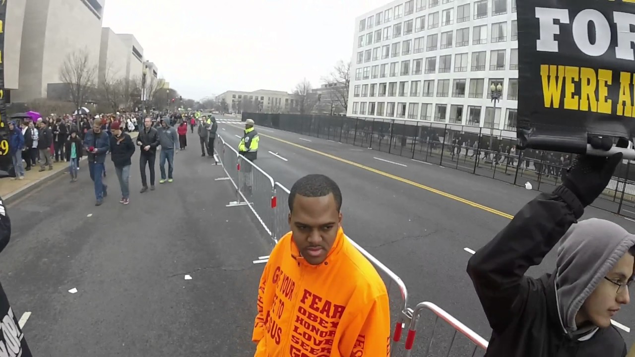 Preaching trumps inauguration in d.c - YouTube